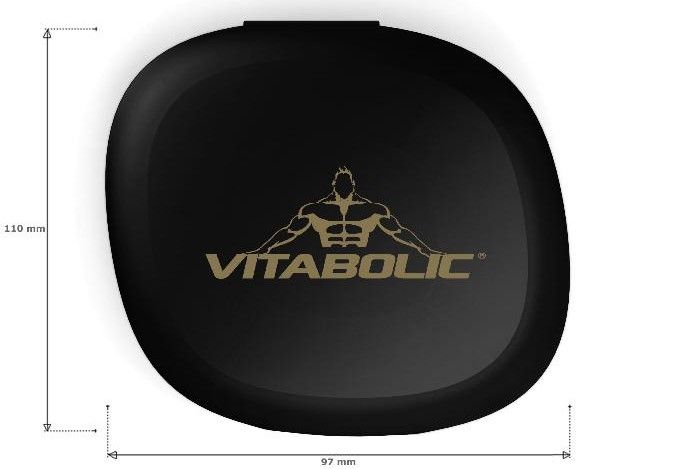 Pill Box black - Accesorii sală - Vitabolic - Magazin online suplimente ...