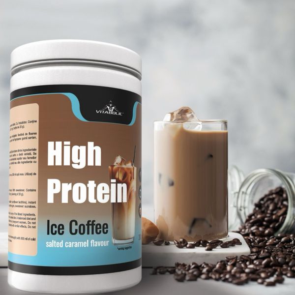 Ice Coffee High Protein 380g - Pre-workout - Vitabolic - Magazin online ...