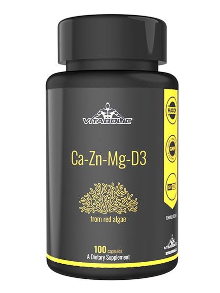 Ca-Zn-Mg-D3 100 caps - Vitamine şi minerale - Vitabolic - Magazin ...